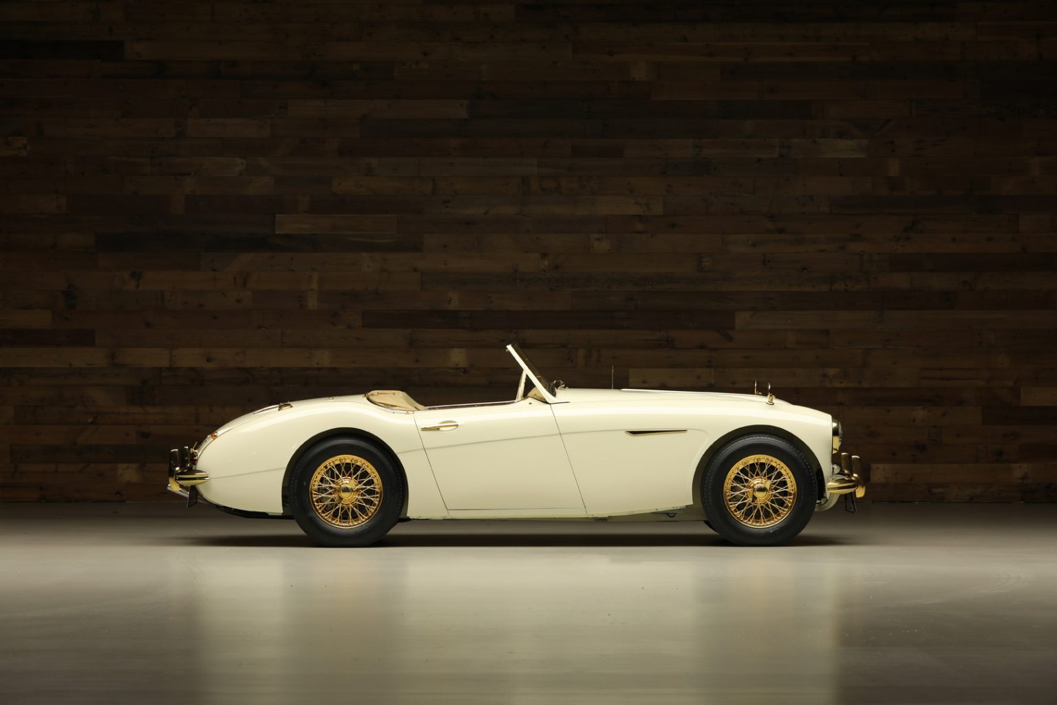 1958 Austin Healey 100-Six 'Goldie' Roadster - Worldwide Auctioneers